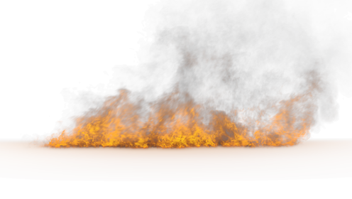 (4K) Fire Daytime Burning Surface 21 | ProductionCrate