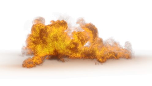 (4K) Fire Daytime Burning Surface 9 | ProductionCrate