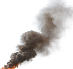 Smoke Plume Back Left Fire On 1 Medium Effect | FootageCrate - Free FX ...