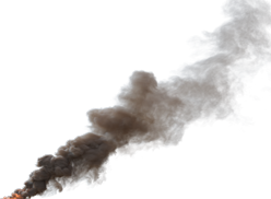 Smoke Plume Back Left Fire On 3 Medium Effect | FootageCrate - Free FX ...