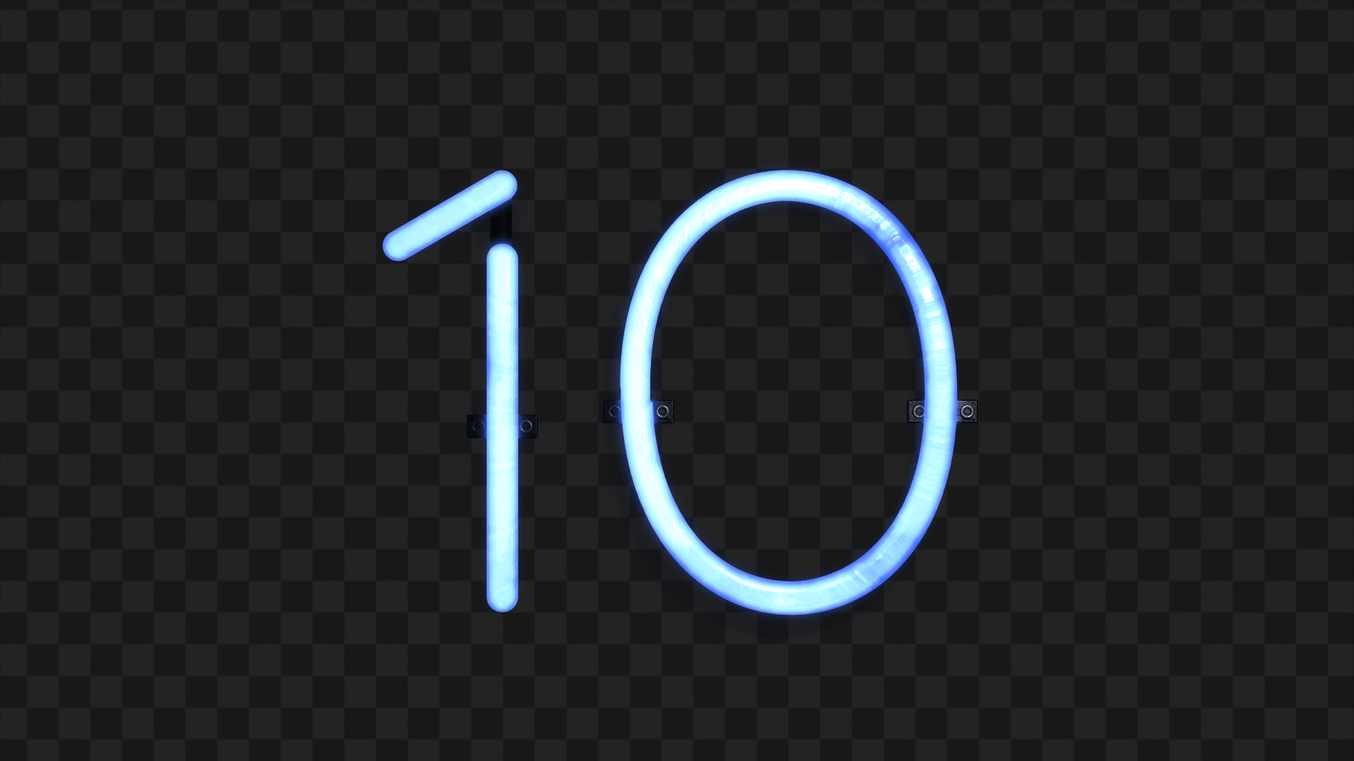 Blue Neon Typekit Number 10 Effect | FootageCrate - Free FX Archives