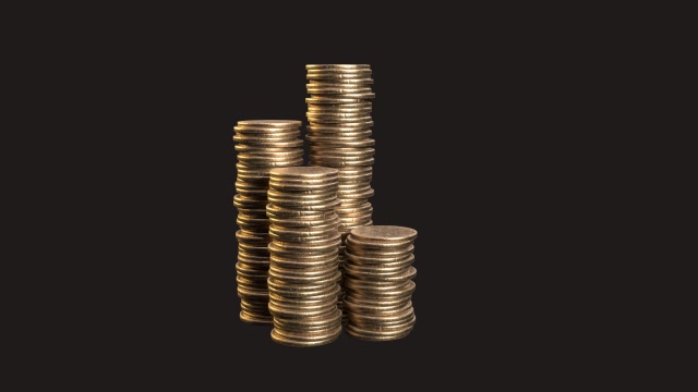 Treasure Stack 3D Model // RenderCrate - Free & HD Objects