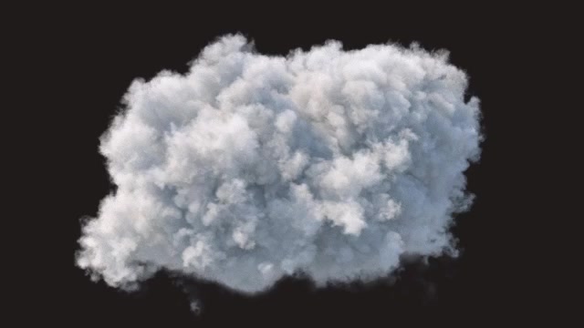 Cloud 3D Model // RenderCrate - Free & HD Objects