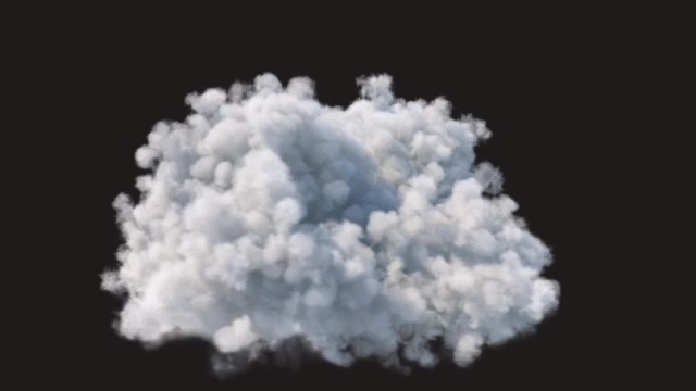 Cloud 3D Model // RenderCrate - Free & HD Objects