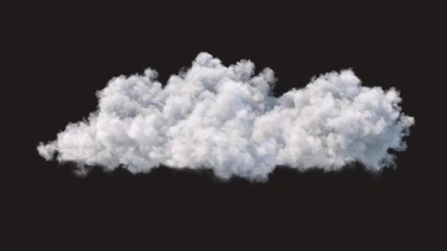 Cloud 3D Model // RenderCrate - Free & HD Objects
